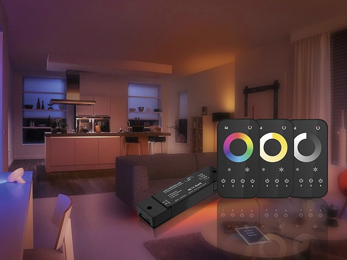 Signcomplex Wireless Grouping Multi Zone RGBW Controller – arc