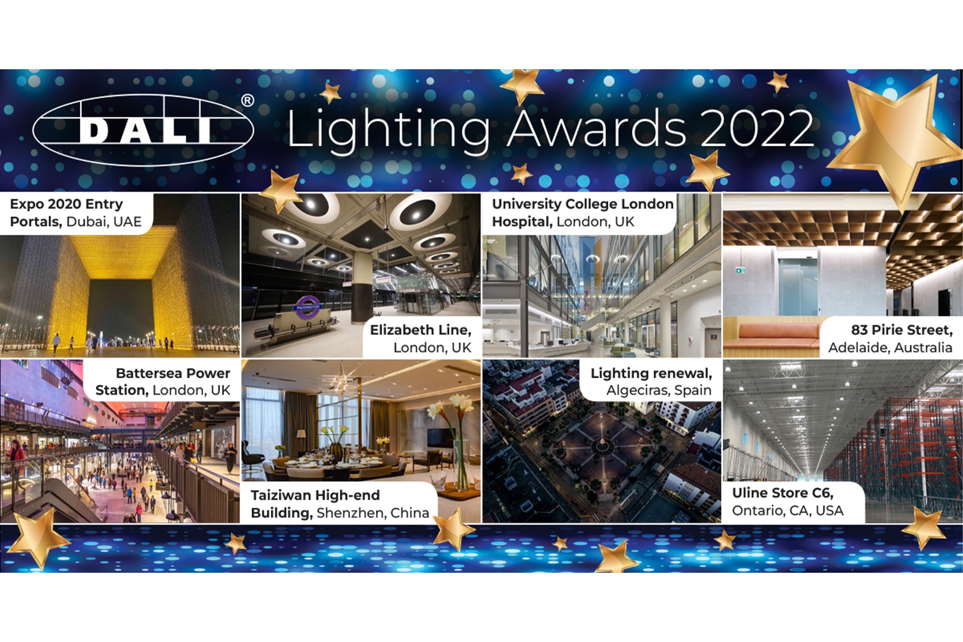 DALI Alliance reveals winners of DALI Lighting Awards 2022 – arc