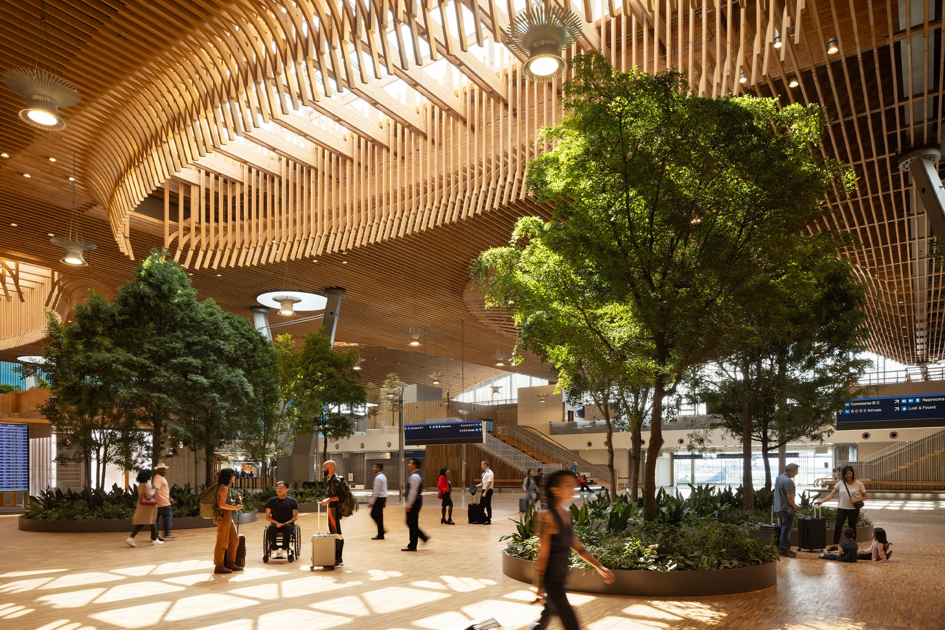 Portland International Airport, USA – arc